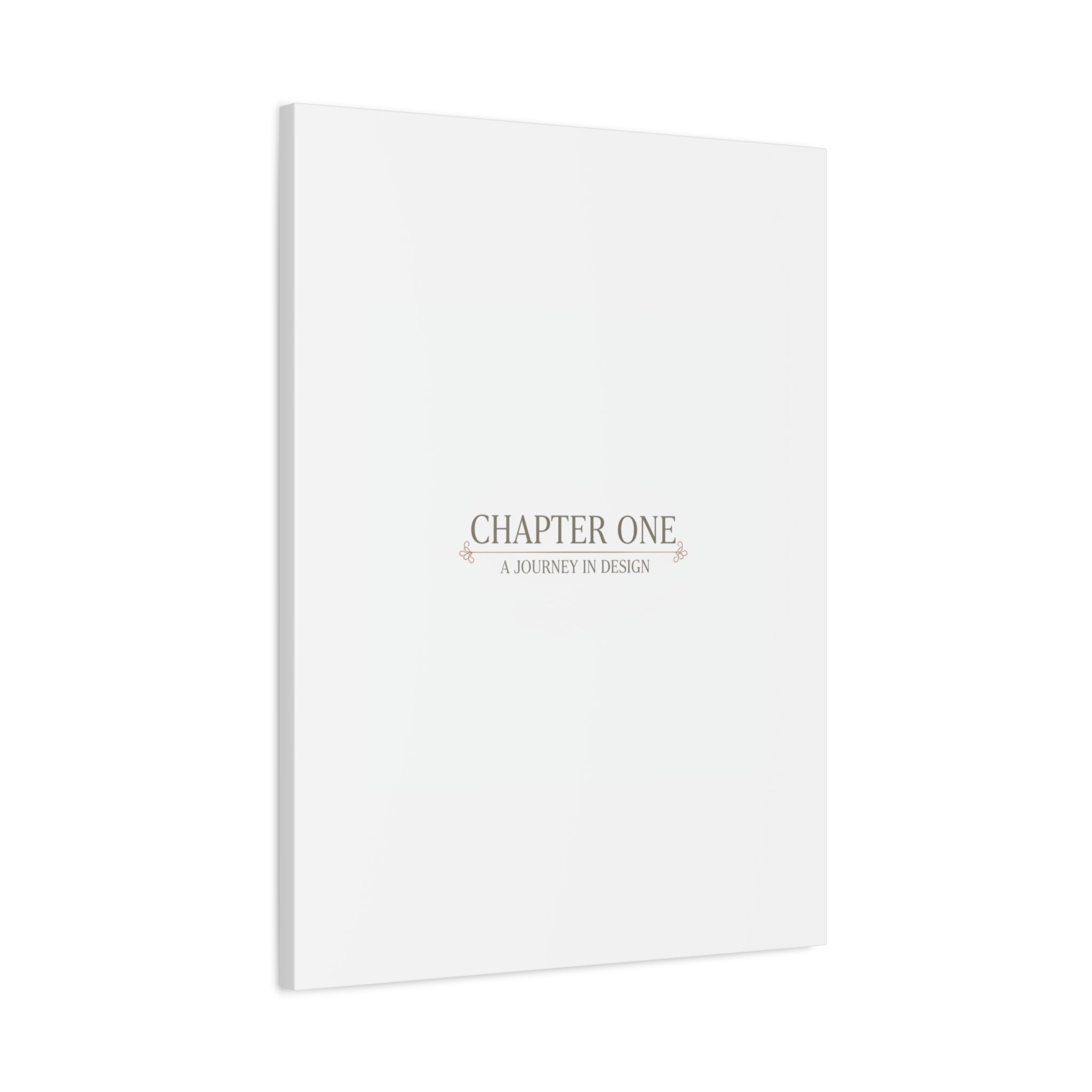 Chapter One serif typography Canvas | Literary aesthetic, quiet luxury ...
